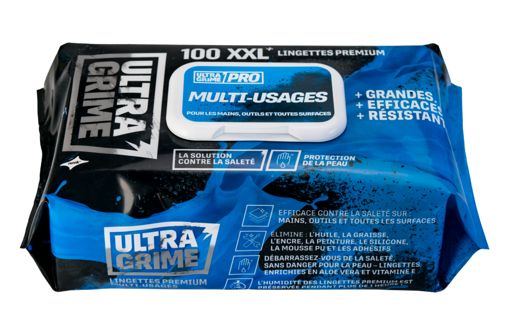 Lingettes Ultra Grime Pro multi-usage – INVECS PLUS